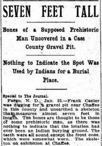 Fargo seven foot skeleton - Greater Ancestors